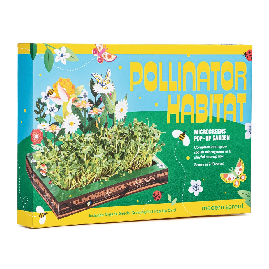 Microgreens Diy Kit Pollinator Habitat – Why I Love Where I Live