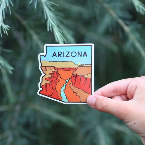 Arizona Canyon Sticker – Why I Love Where I Live