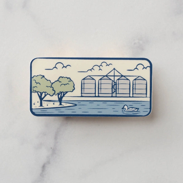 Morrison Ranch Silos Sticker – Why I Love Where I Live