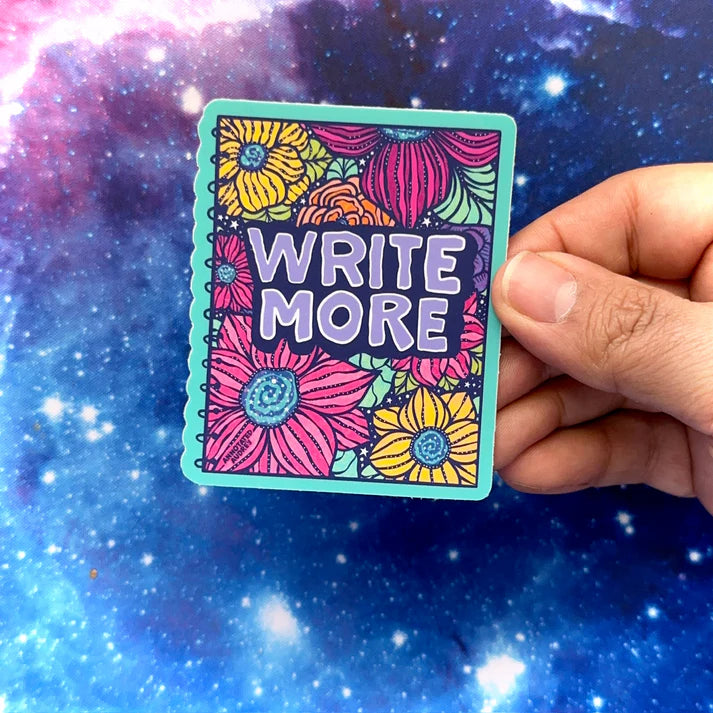 Write More Sticker – Why I Love Where I Live